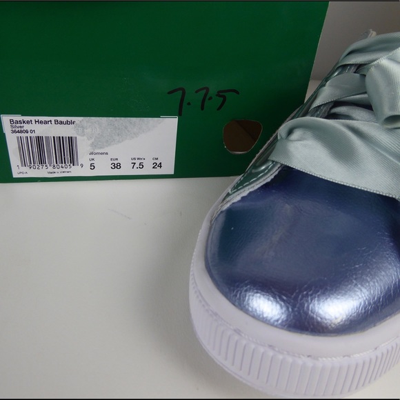 Puma | Shoes | Puma Basket Heart Bauble Colorblock Sneakers Nib | Poshmark